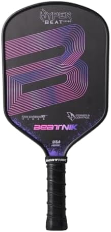 Hyper Beat One Pickleball Paddle I 16MM T700 Raw Carbon Fiber Paddle ...