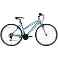 Hyper Bicycles 700c Ladies Spin Fit Hybrid Bike for Adults, Teal and ...
