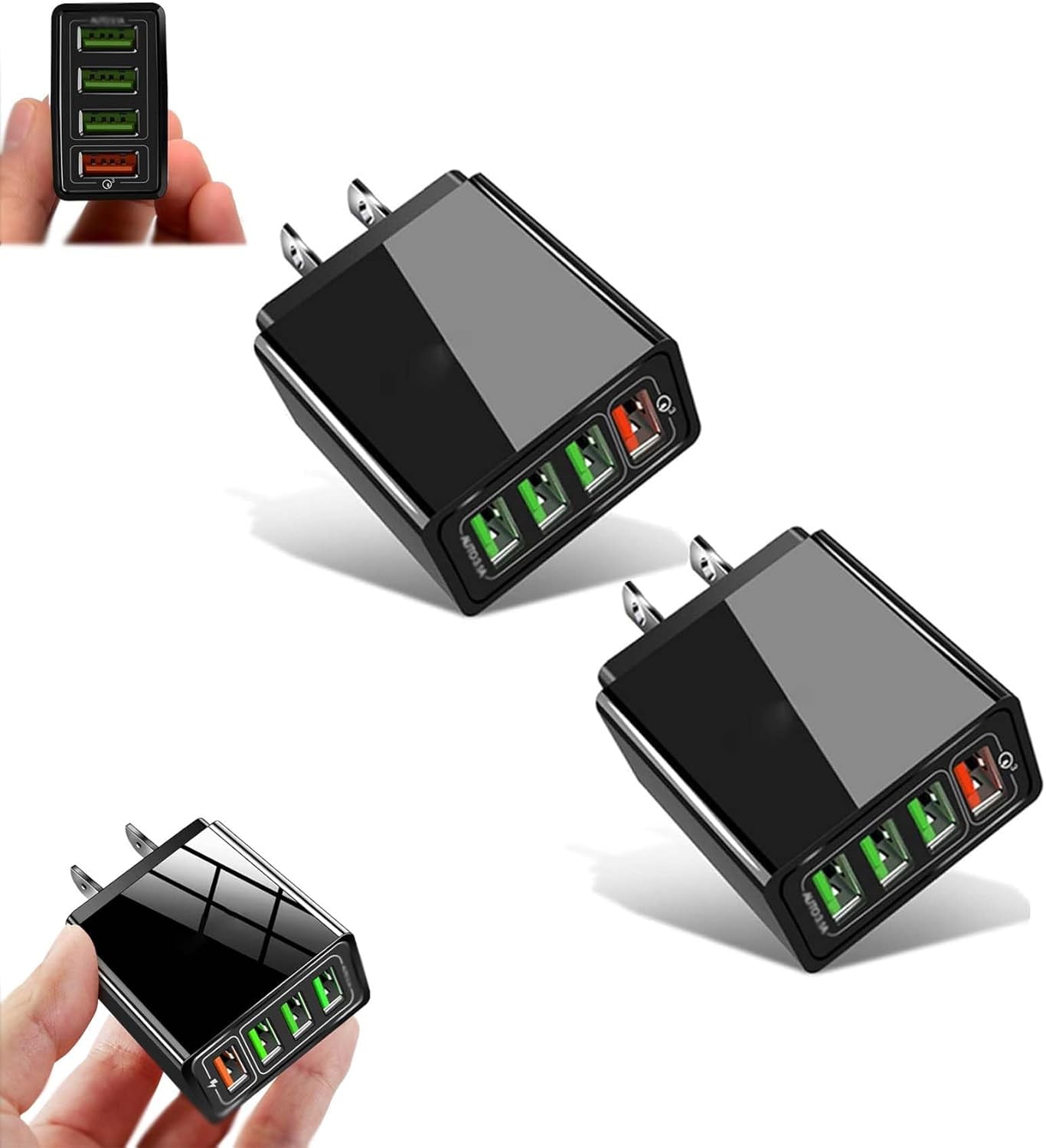 Hyper Charge Pro: 4-Port Quick Charge 3.0 Hub with Temp Control & Fast ...