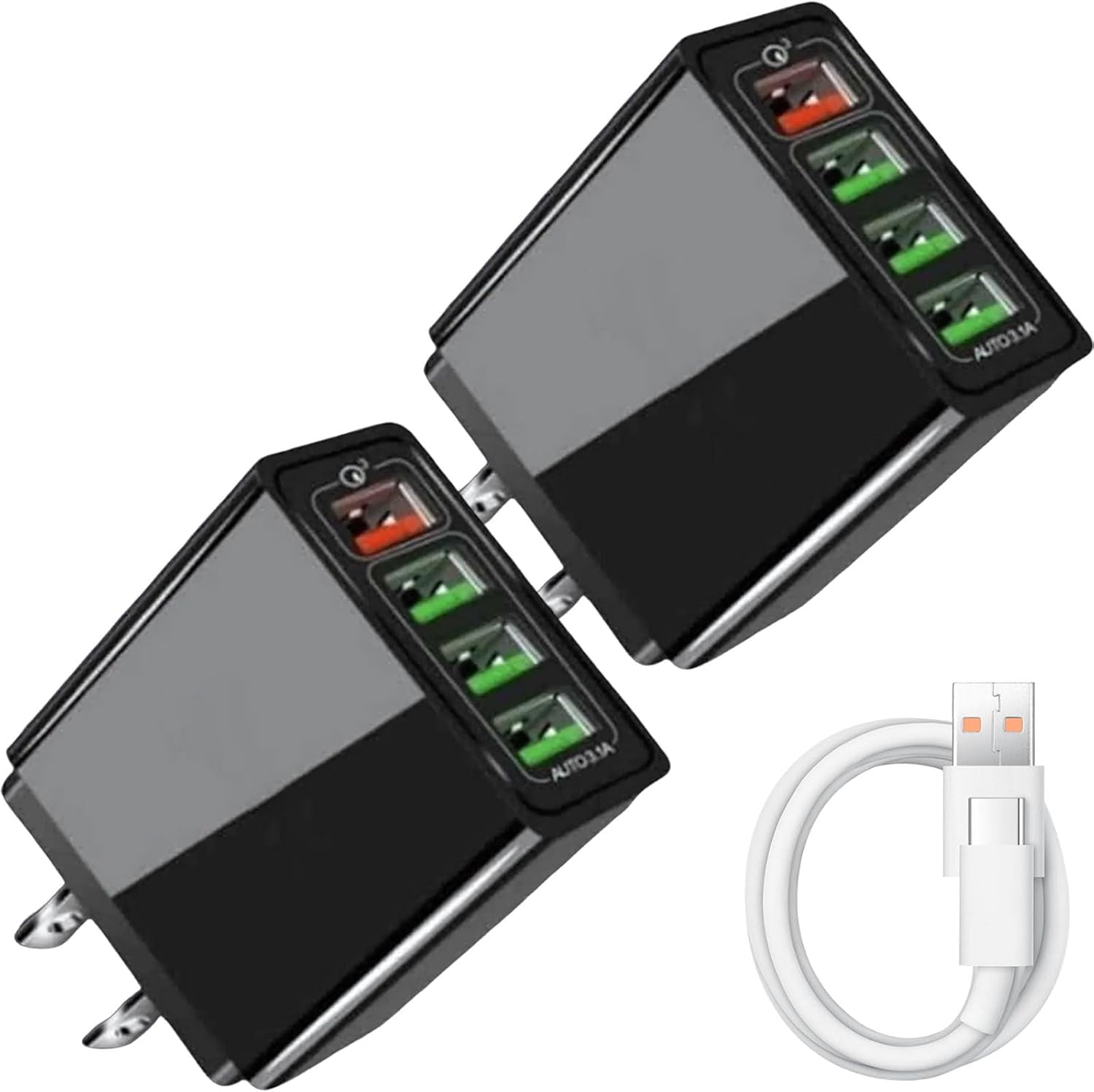 Hyper Charge Pro Charger – 4-Port Quick Charge 3.0 Hub with Smart Power ...