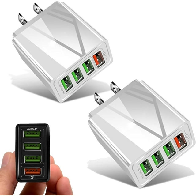 Hyper Charge Pro Charger: 4-Port Quick Charge 3.0 Hub with Temp Control ...