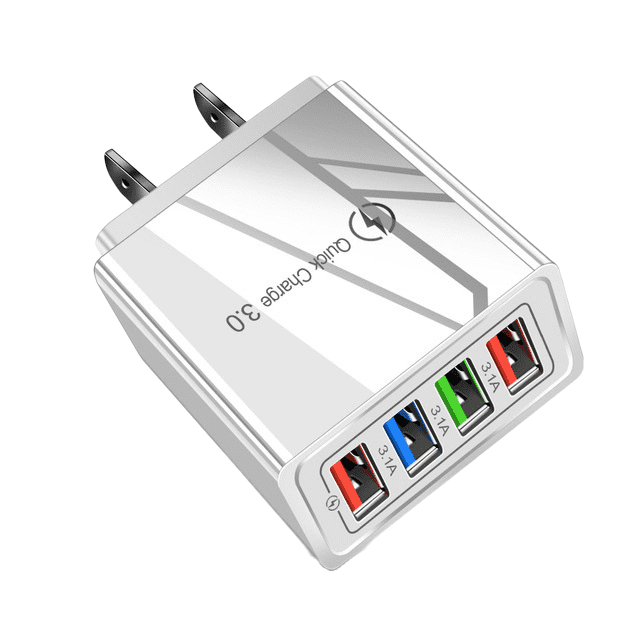 Hyper Charge Pro Charger, 4-Port Quick Charge 3.0 Hub with Temperature Control and Fast Charging ...