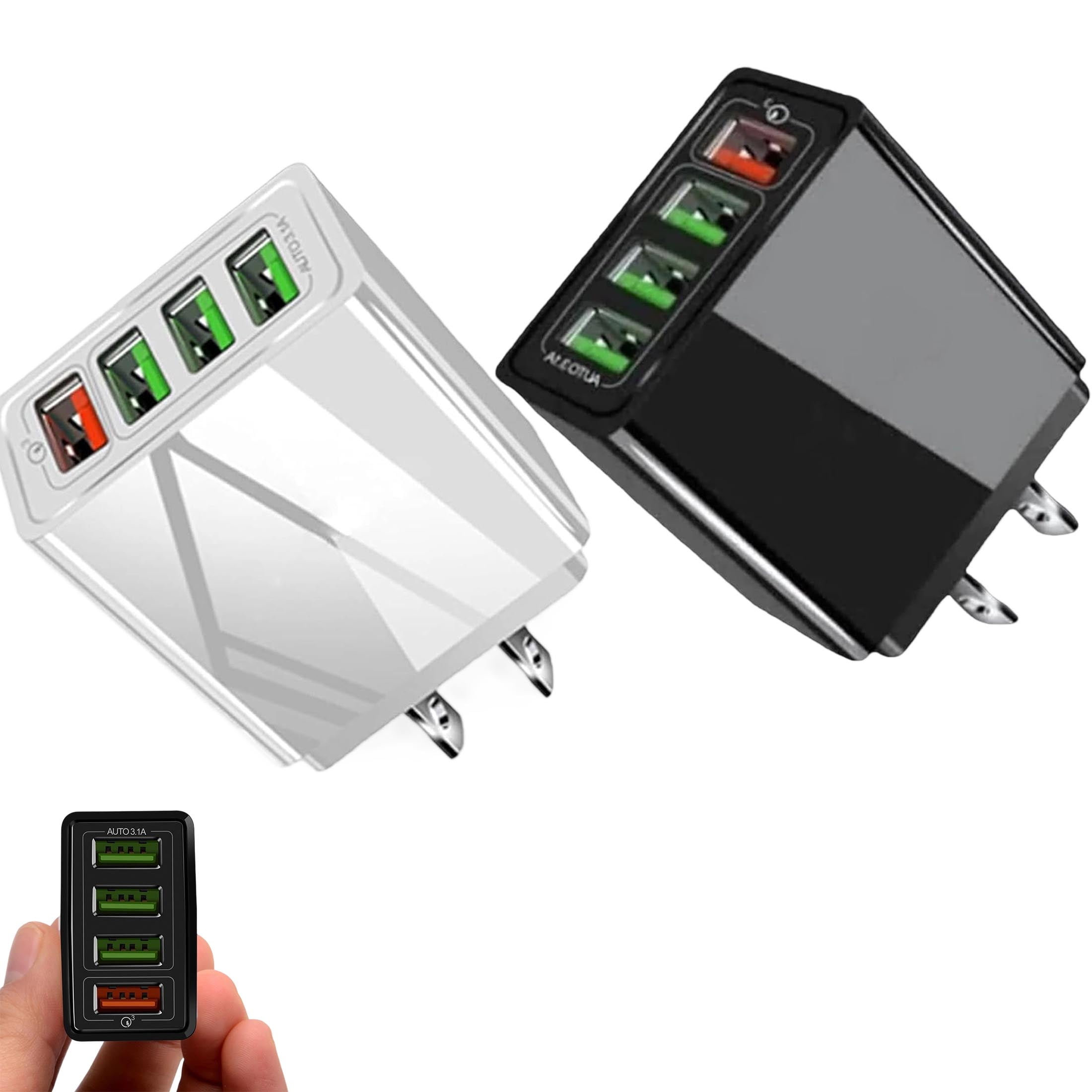 Hyper Charge Pro Charger – 4-Port Quick Charge 3.0 Hub with Smart Power ...