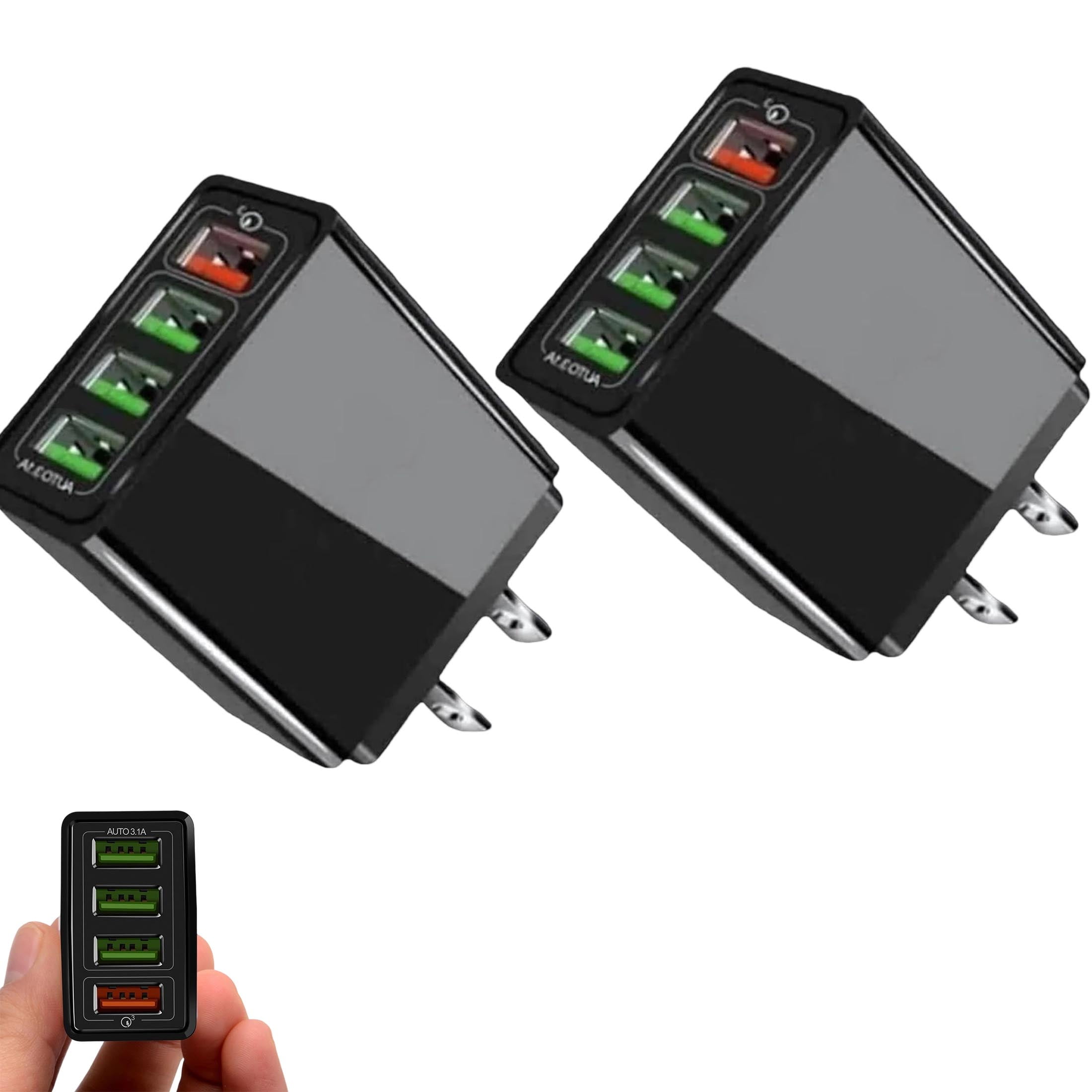 Hyper Charge Pro Charger – 4-Port Quick Charge 3.0 Hub with Smart Power ...