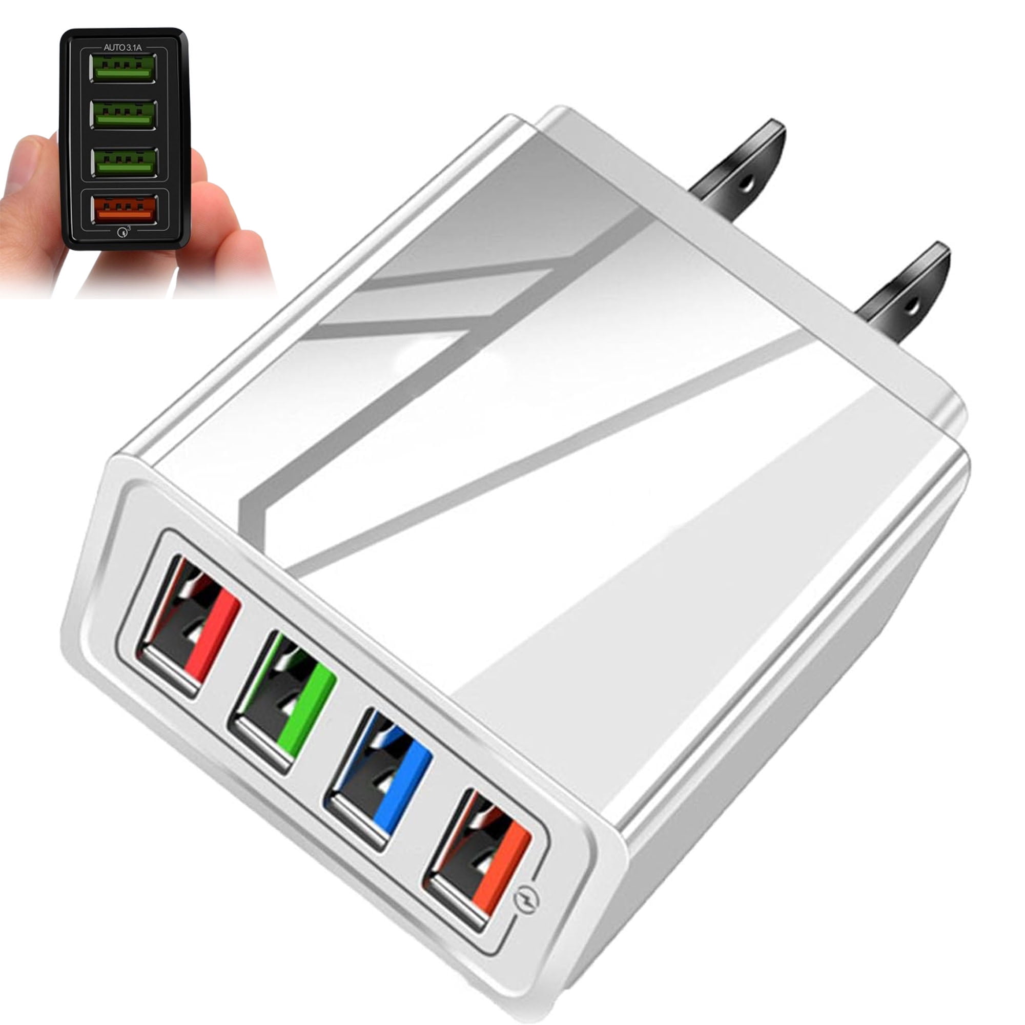 Hyper Charge Pro, Hyper Charge Pro Charger, 4-Port Quick Charge 3.0 Hub ...