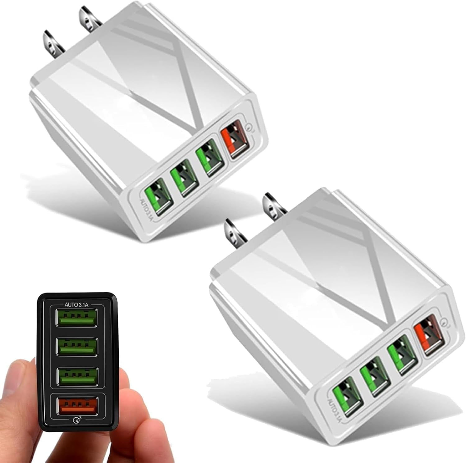 Hyper Charge Pro, Hyper Charge Pro Charger, 4-Port Quick Charge 3.0 Hub ...