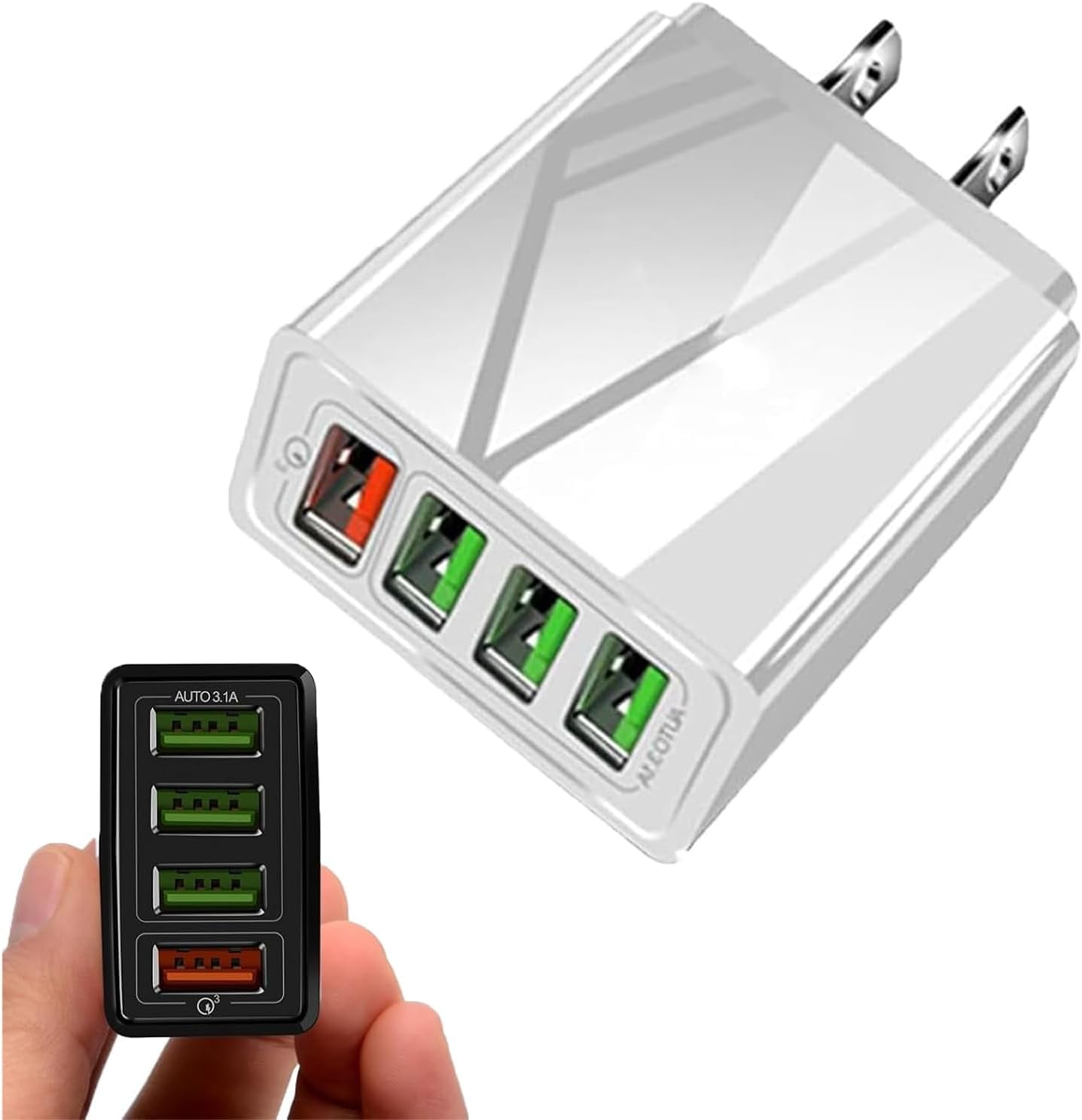 Hyper Charge Pro, Hyper Charge Pro Charger, 4-Port Quick Charge 3.0 Hub ...