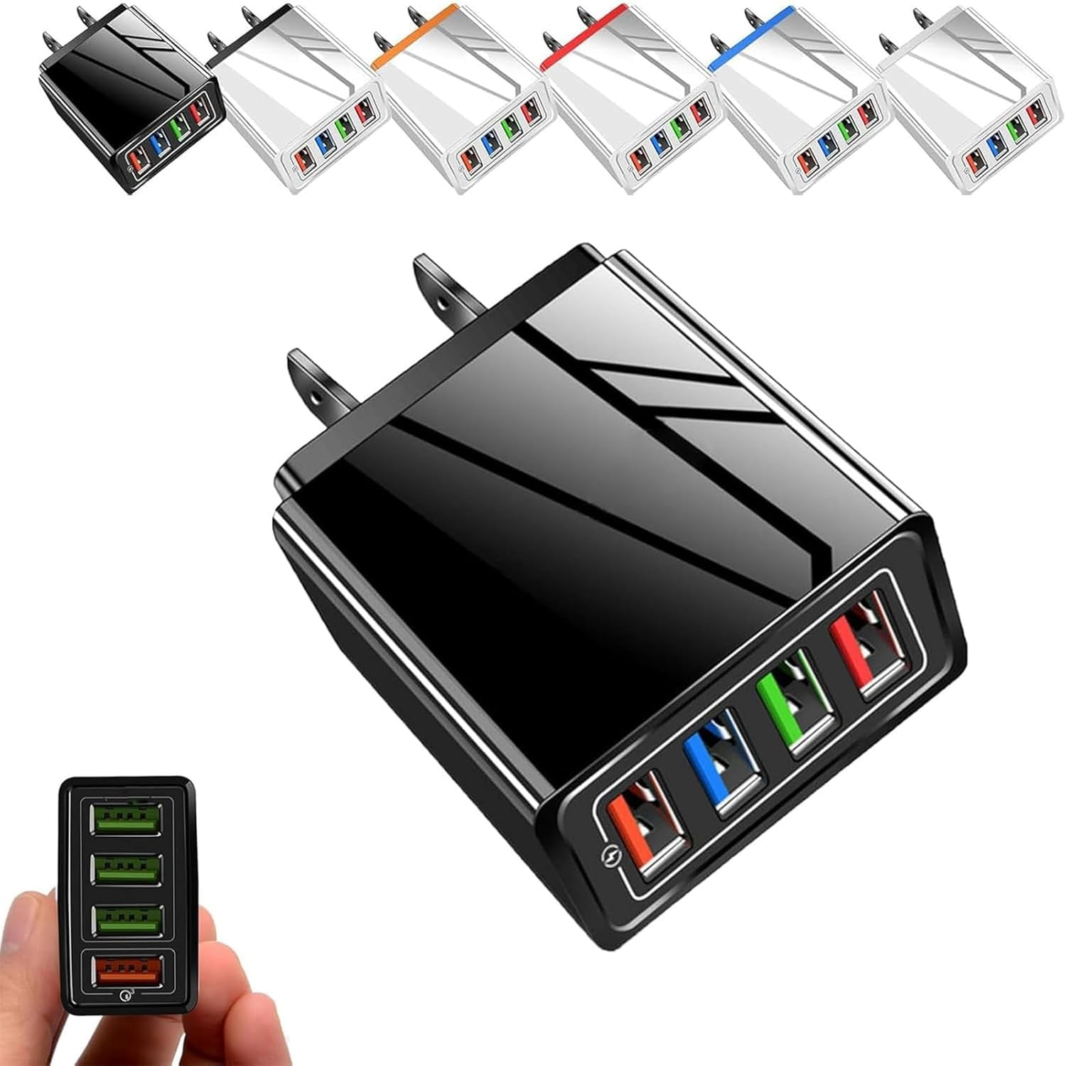 Hyper Charge Pro, Hyper Charge Pro Charger, Hypercharge Pro Phone Charger, 4-Port Charge 3.0 Hub ...