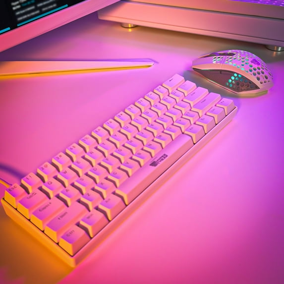 Hyper Cyber Wireless Keyboard Mouse Combo WHT - Walmart.com