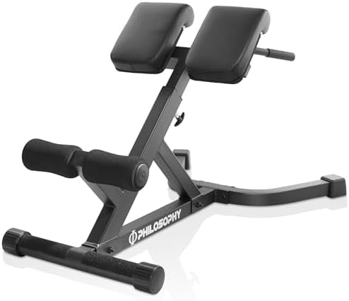 Hyper-Extension Roman Chair - Adjustable Lower Back Bench Machine ...