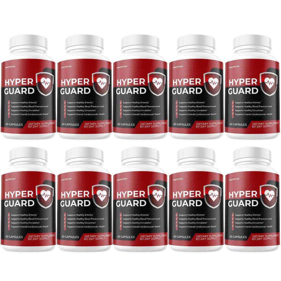 Hyper Guard Blood Support Healthy Blood Levels & Heart Health - 10 ...