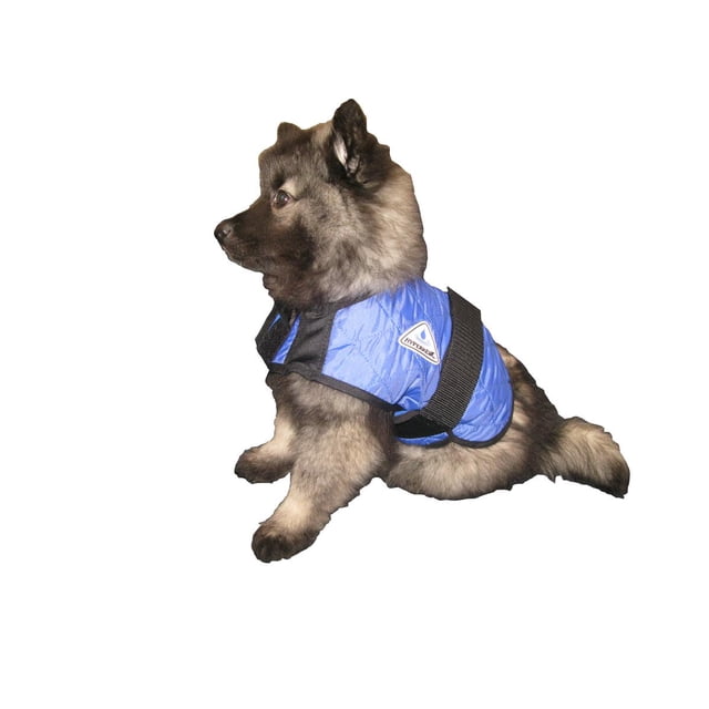 HyperKewl Evaporative Dog Cooling Vest Blue SM - Walmart Business Supplies