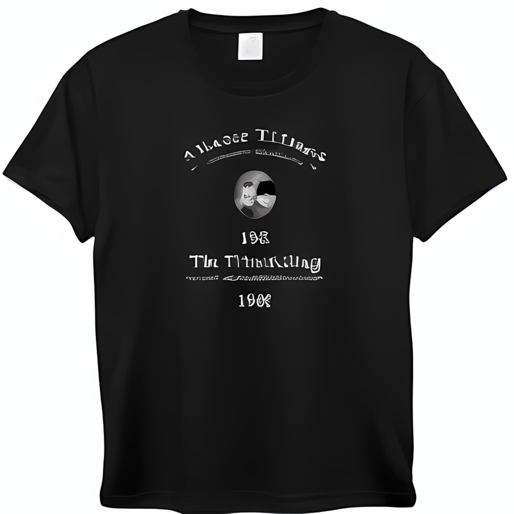 Hyper Realistic Bear Reflection Design T-Shirt Detailed Skin Textures ...