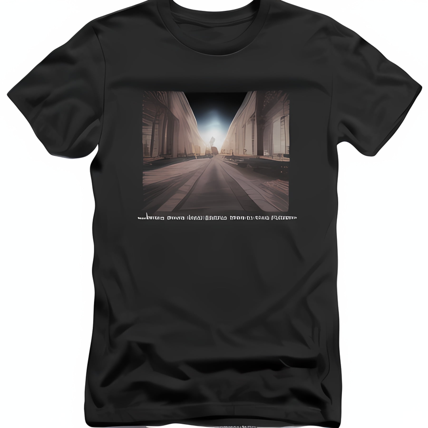 Hyper Realistic Burning Bush Design T-Shirt Black Front Only Flames ...