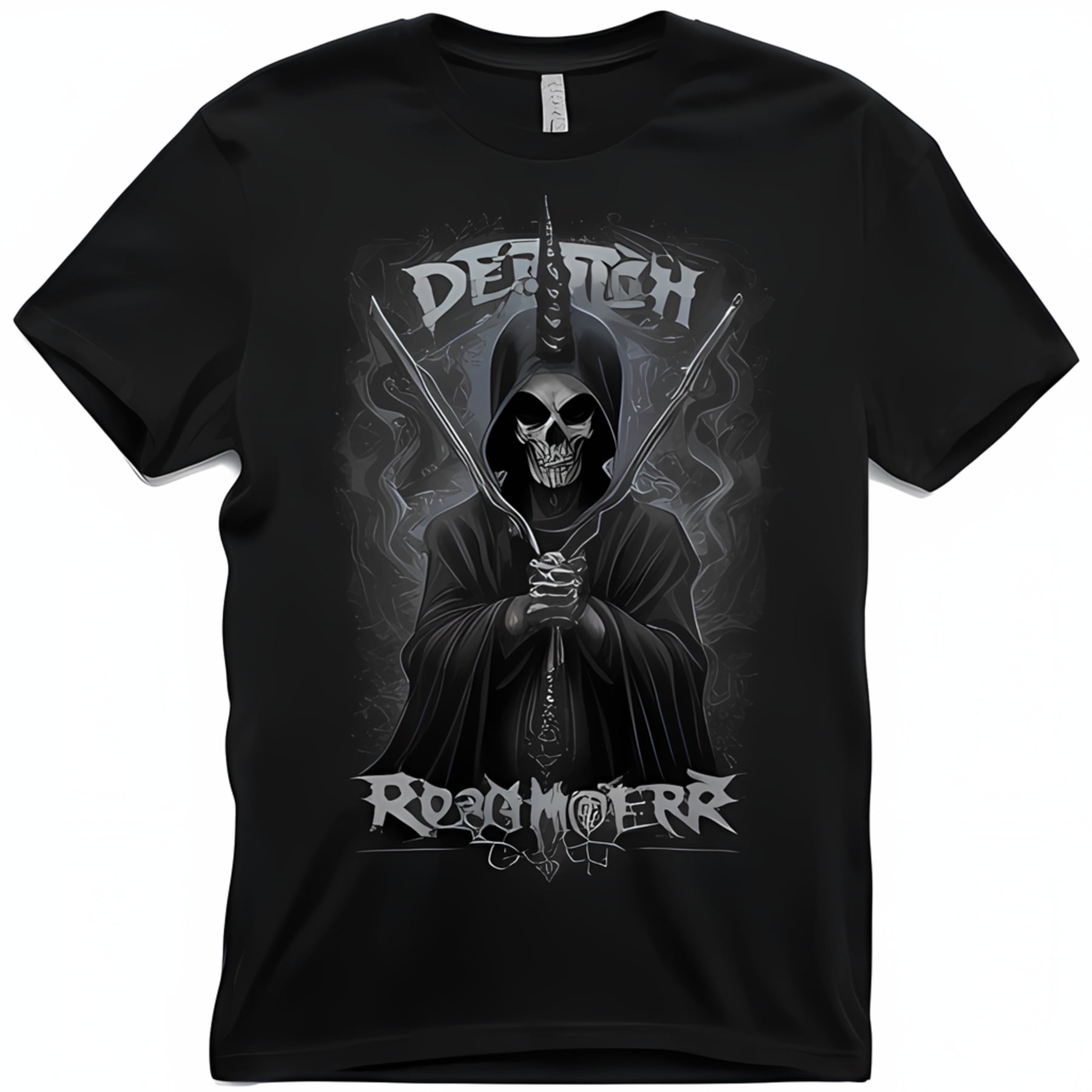 Hyper Realistic Death Vector Illustration T-Shirt Design with Turtle ...