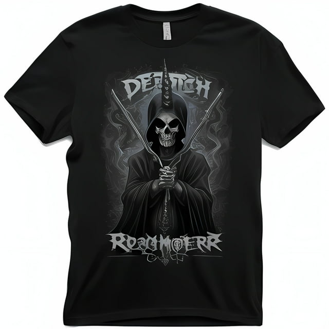 Hyper Realistic Death Vector Illustration T-Shirt Design with Turtle ...