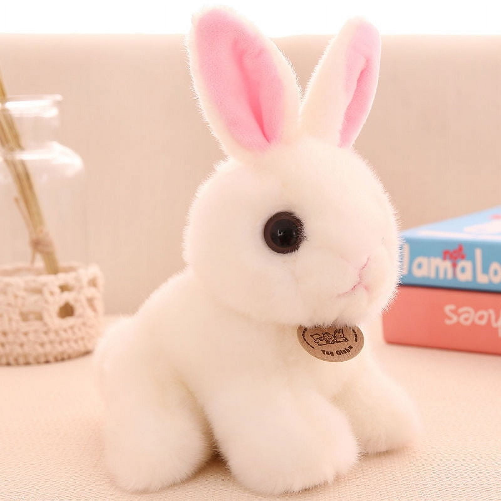 Hyper-Realistic Plush Rabbit | Simulated Stuffed Animal | Soft Furry ...