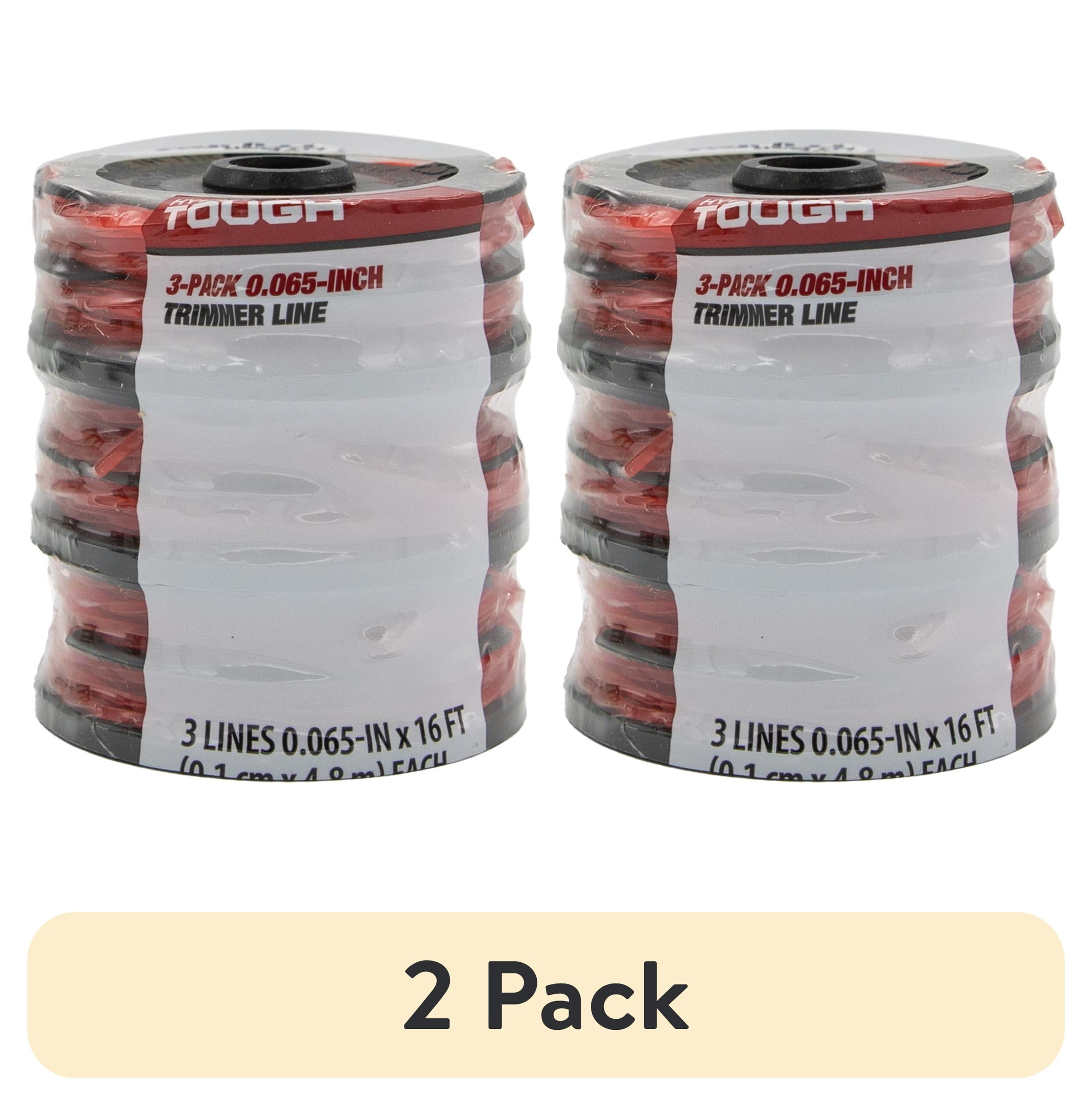(2 pack) Hyper Tough .065 in. x 16 ft. Twisted Replacement String ...