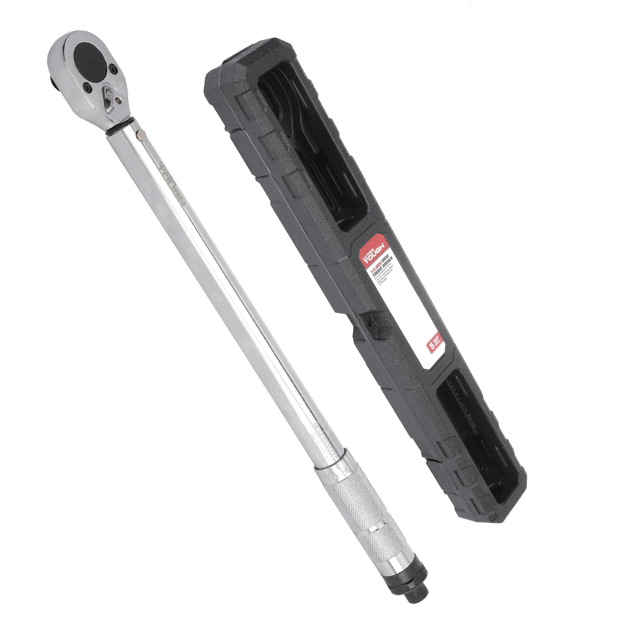 Hyper Tough 1/2-inch Torque Wrench with Blow Mold Case - Walmart.com