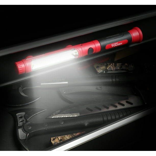 Hyper Tough 1000-Lumen 2-in-1 Task LED Automotive Light, Red - Walmart ...