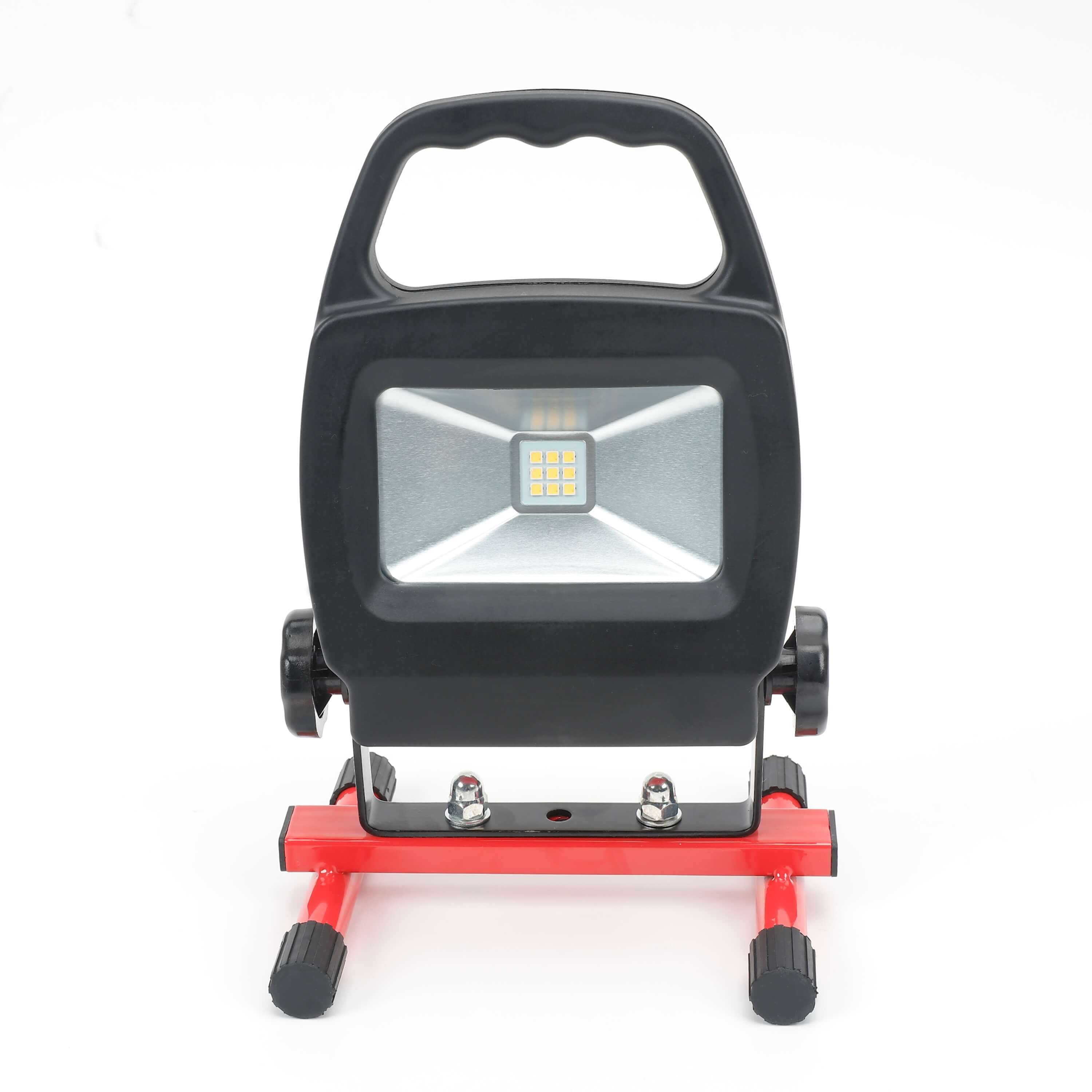 Hyper Tough 1000-Lumen Battery Powered Rechargeable LED Work Light,Red ...