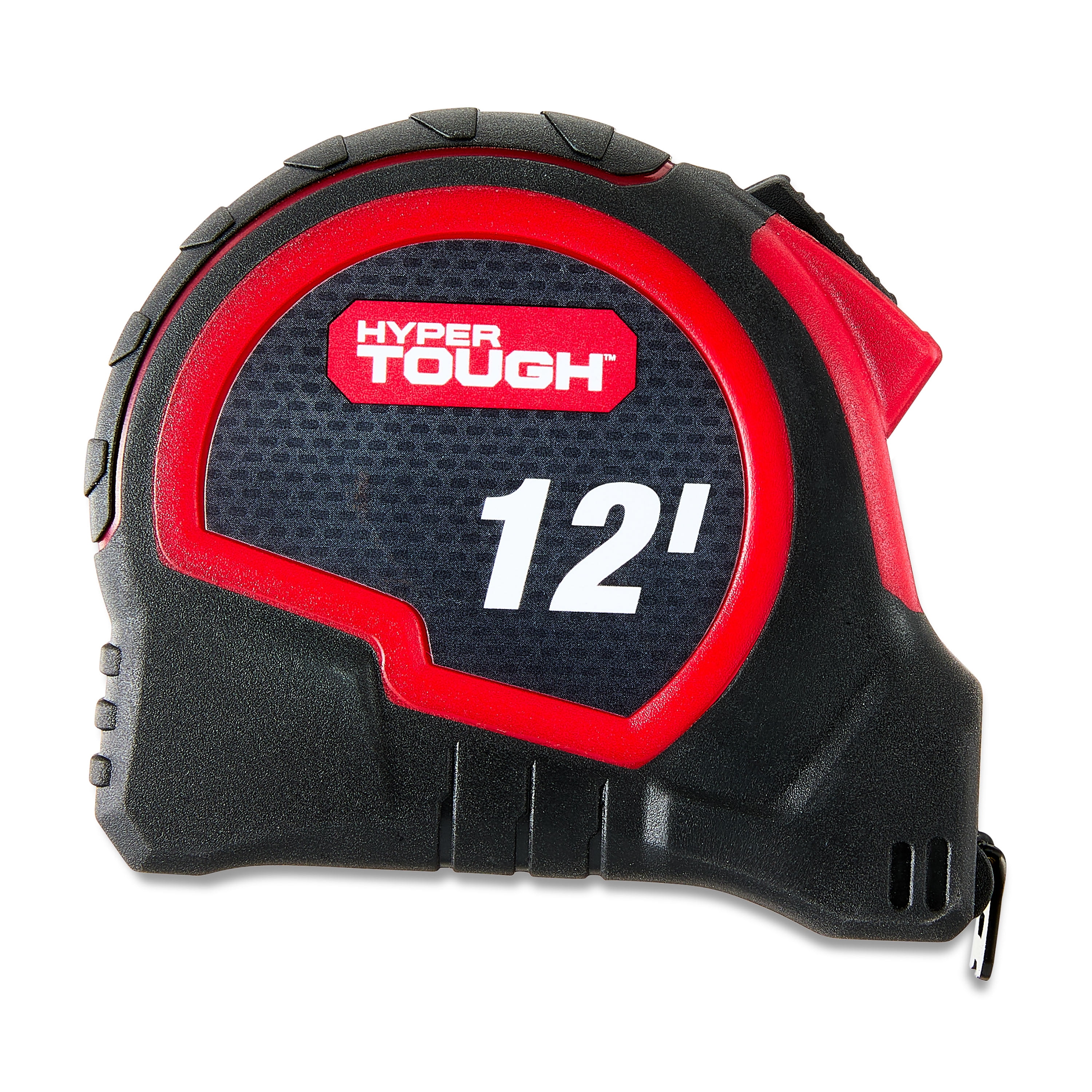 Hyper Tough 12ft Self Lock Steel Tape Measure with Printed Fractions ...