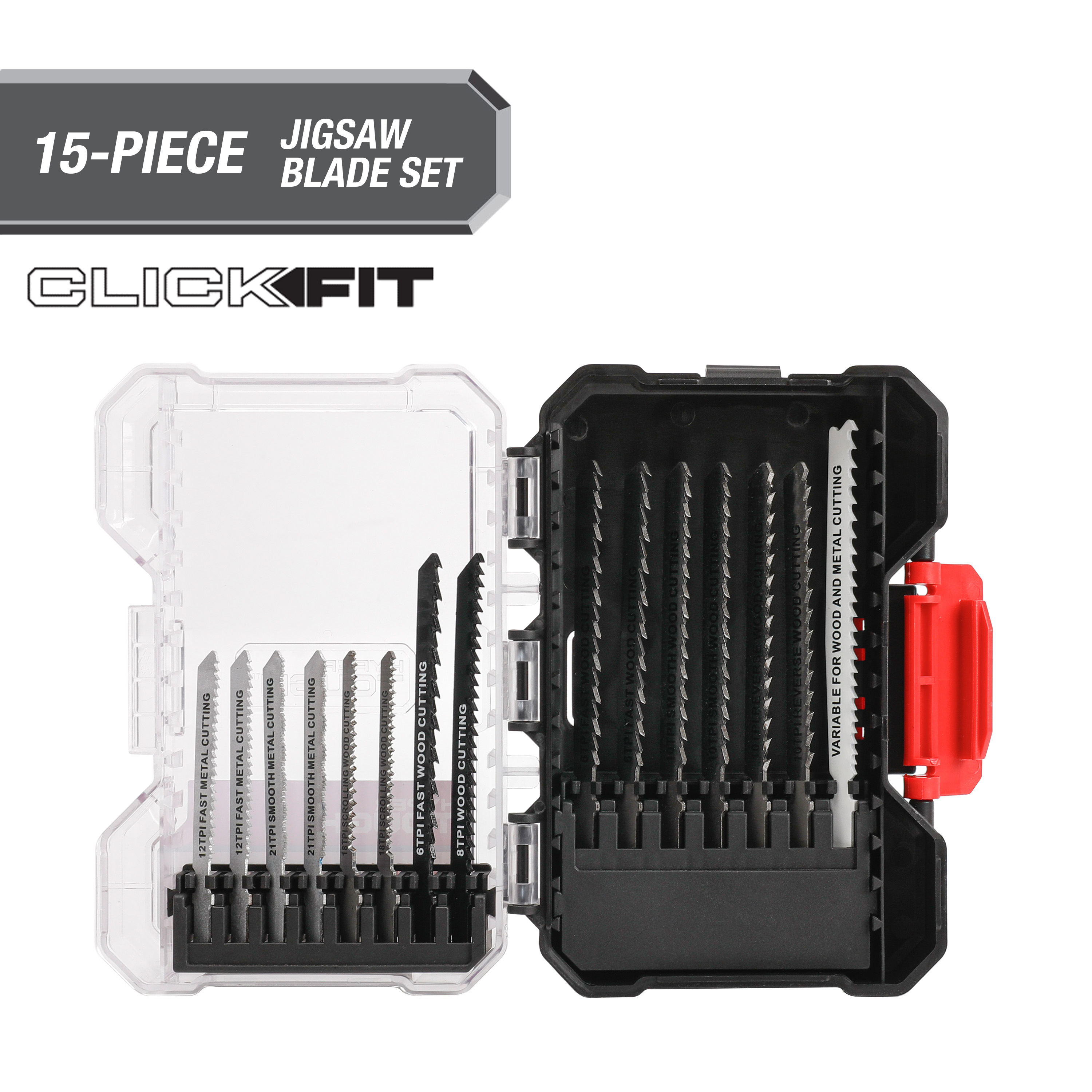 HART 10-Piece Assorted Jigsaw Blade Set with Storage Case - Walmart.com