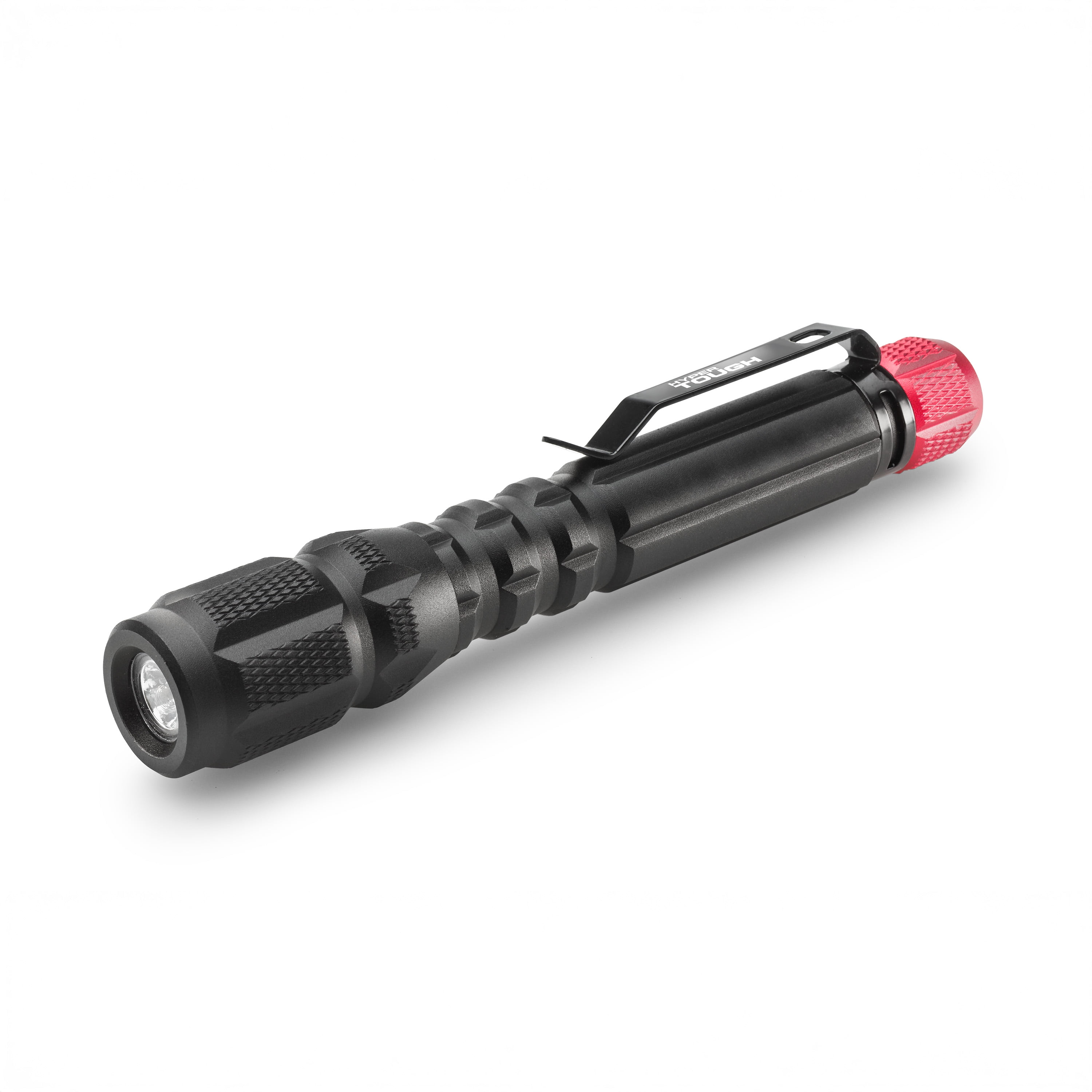 Hyper Tough LED Pen Light 150 Lumen, Impact-Resistant Aluminum, 2 AAA ...