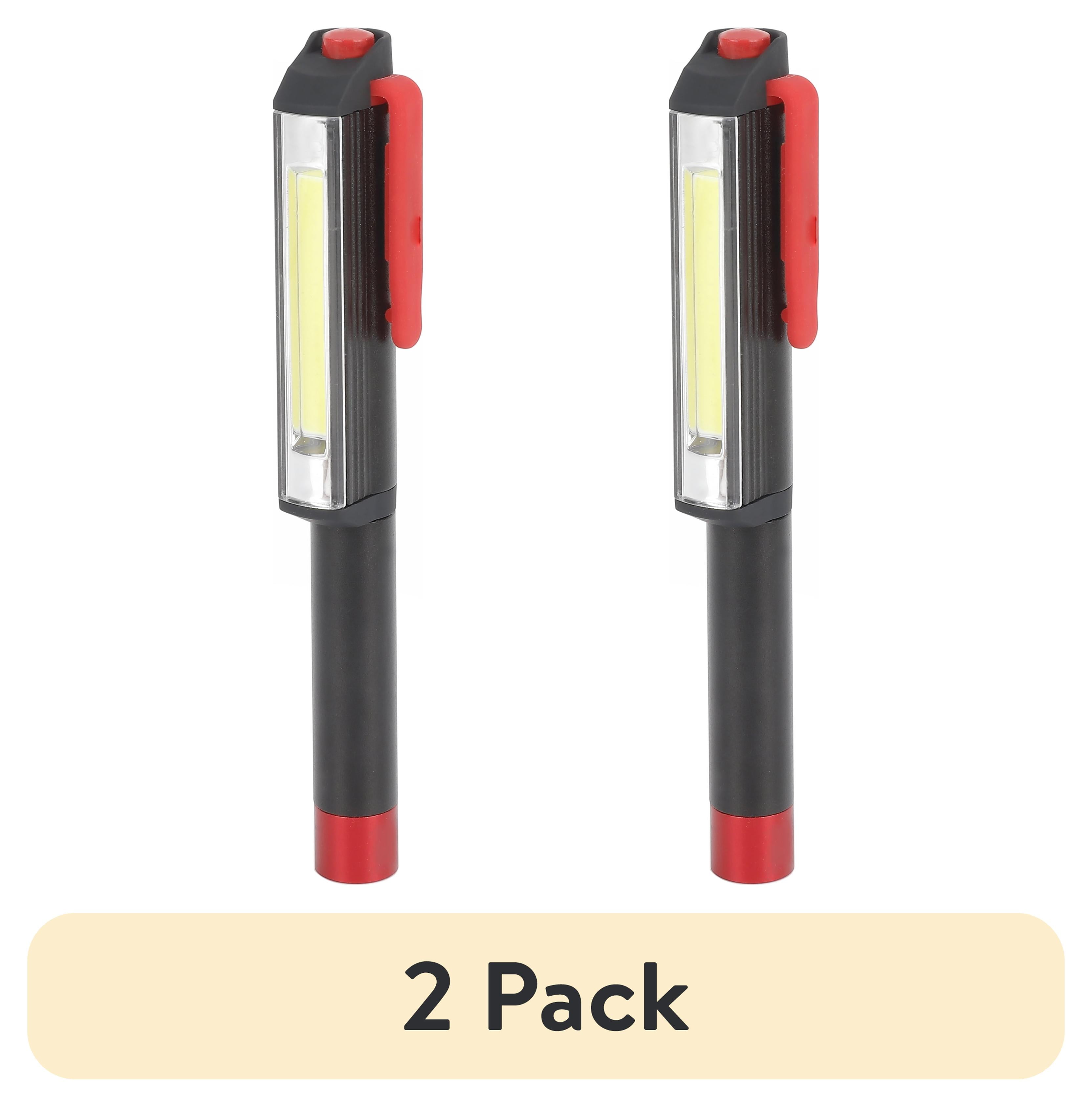 (2 pack) Hyper Tough 160 Lumens Portable Aluminum Penlight - Walmart.com