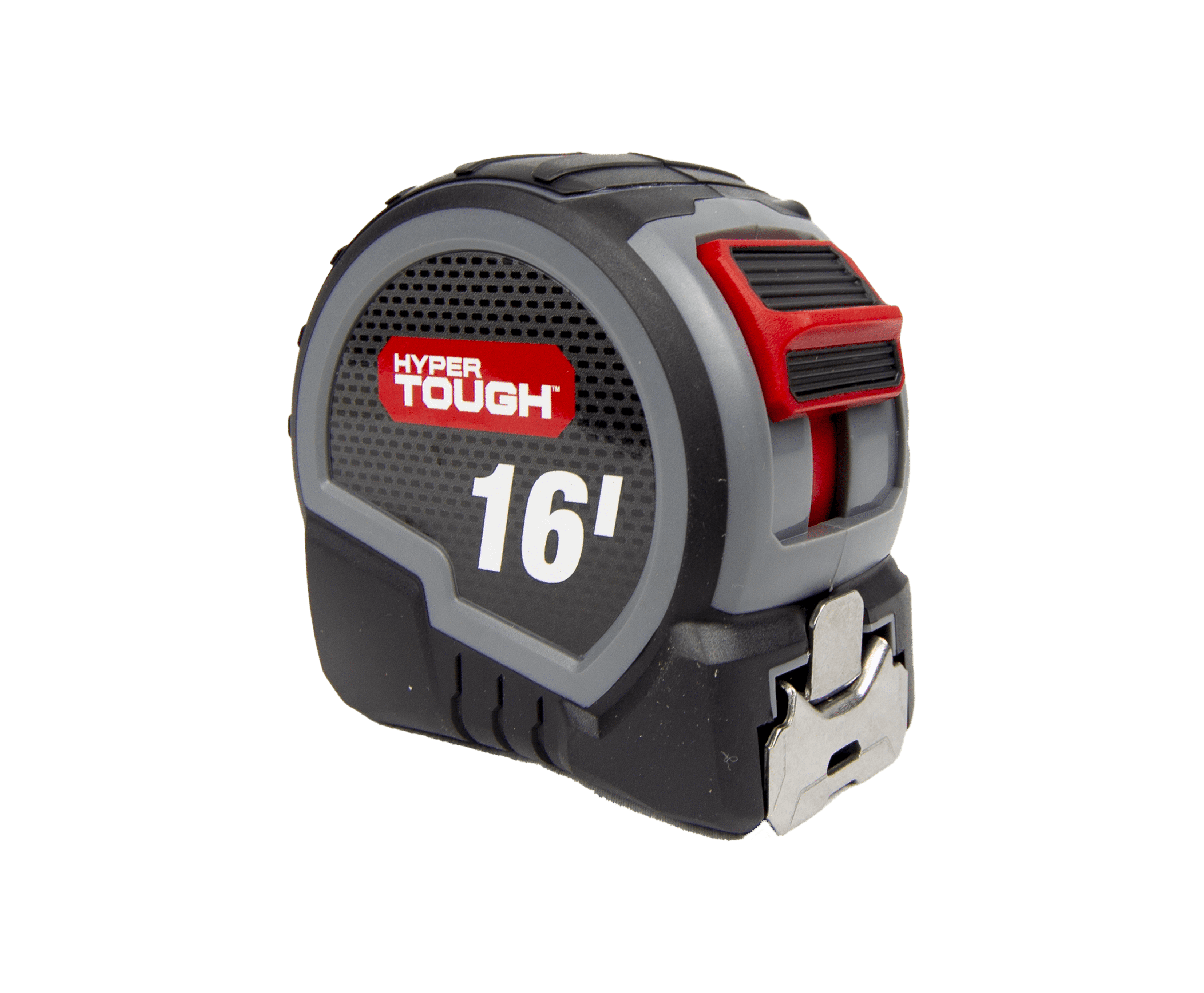 Hyper Tough 16ft Wide Blade Steel Tape Measure with High Visibility and ...