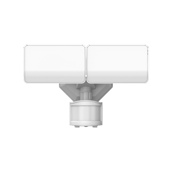 Hyper Tough Security Light, 2-Head LED, 180°, 3000 Lumens, Direct Wire ...