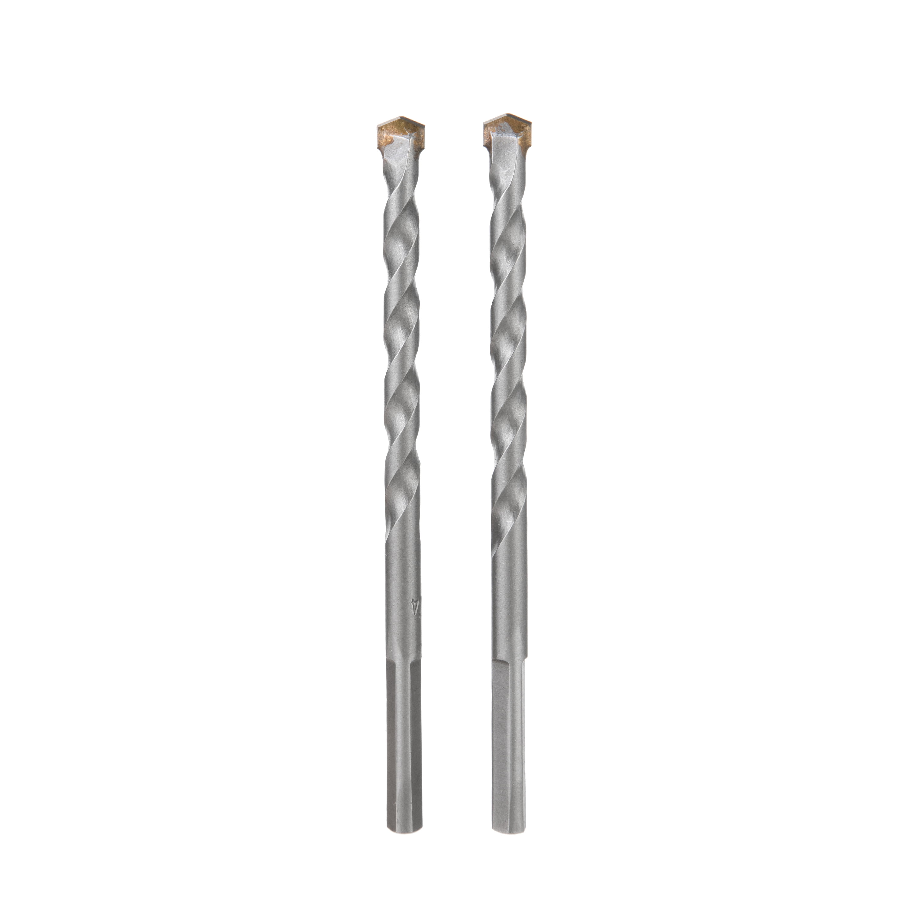 Hyper Tough 1/4" Masonry Drill Bits, Carbide Tip, 2 Piece Set - Walmart.com