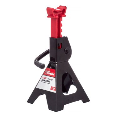 TCE Steel Jack Stands: 3 Ton (6,000 lb) Capacity, Blue, 1 Pair ...
