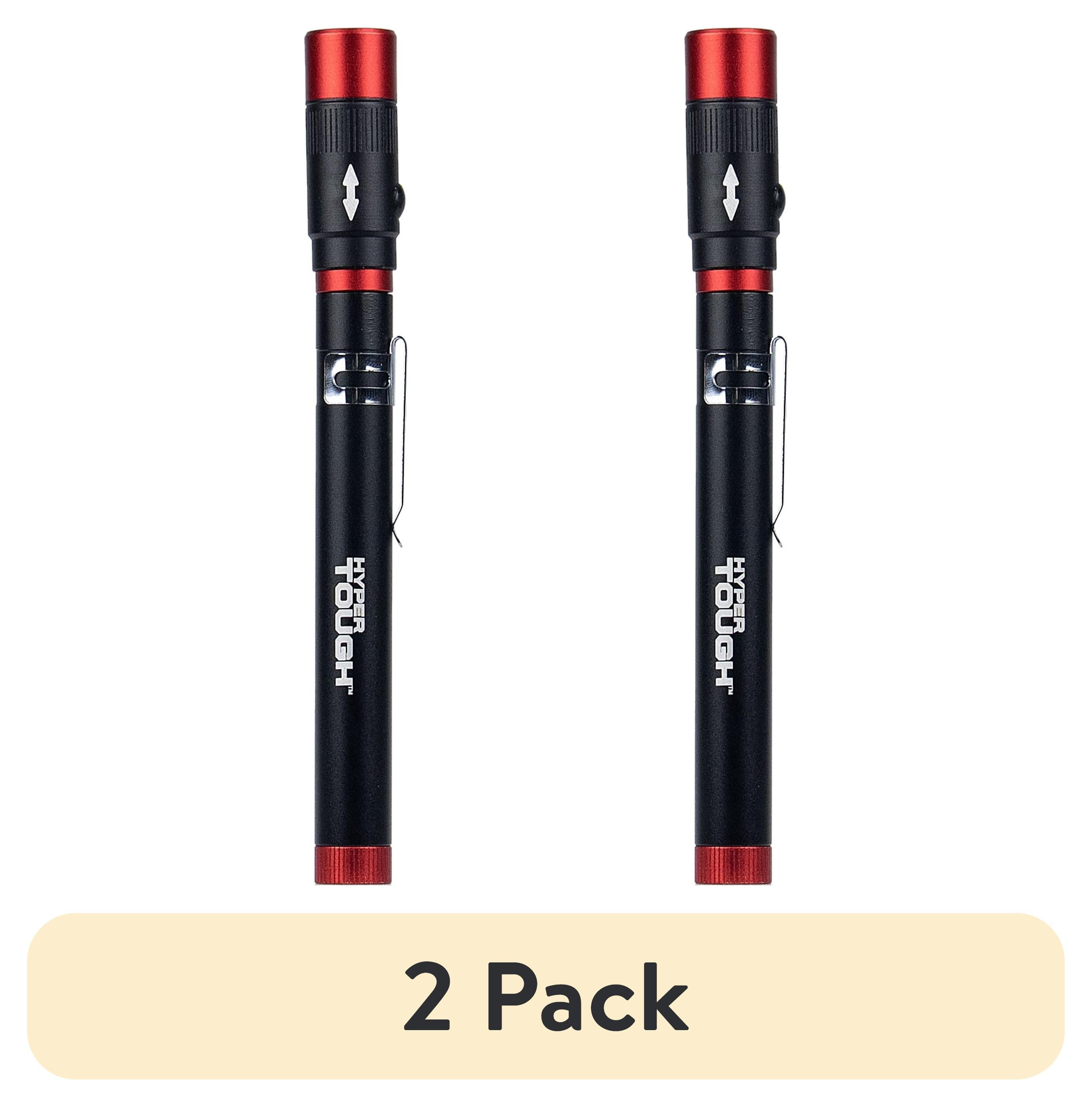 (2 pack) Hyper Tough 20 Lumens Extendable LED Work Light with Magnetic ...