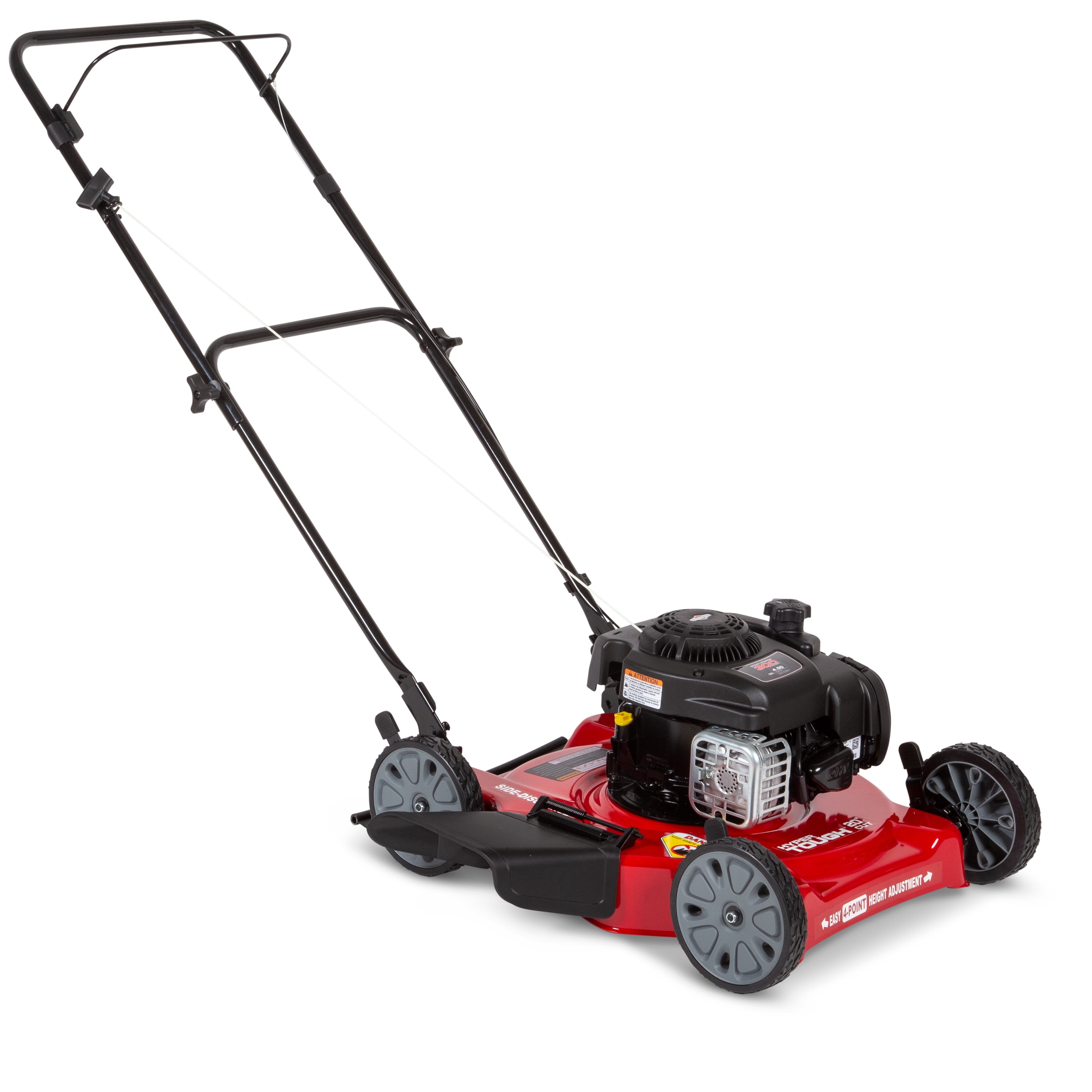 Hyper Tough 20" Push Mower with 125cc Briggs and Stratton Engine ...