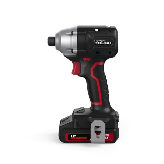Free Shipping! Hyper Tough 20V Brushless Impact Driver with 1/4-inch ...