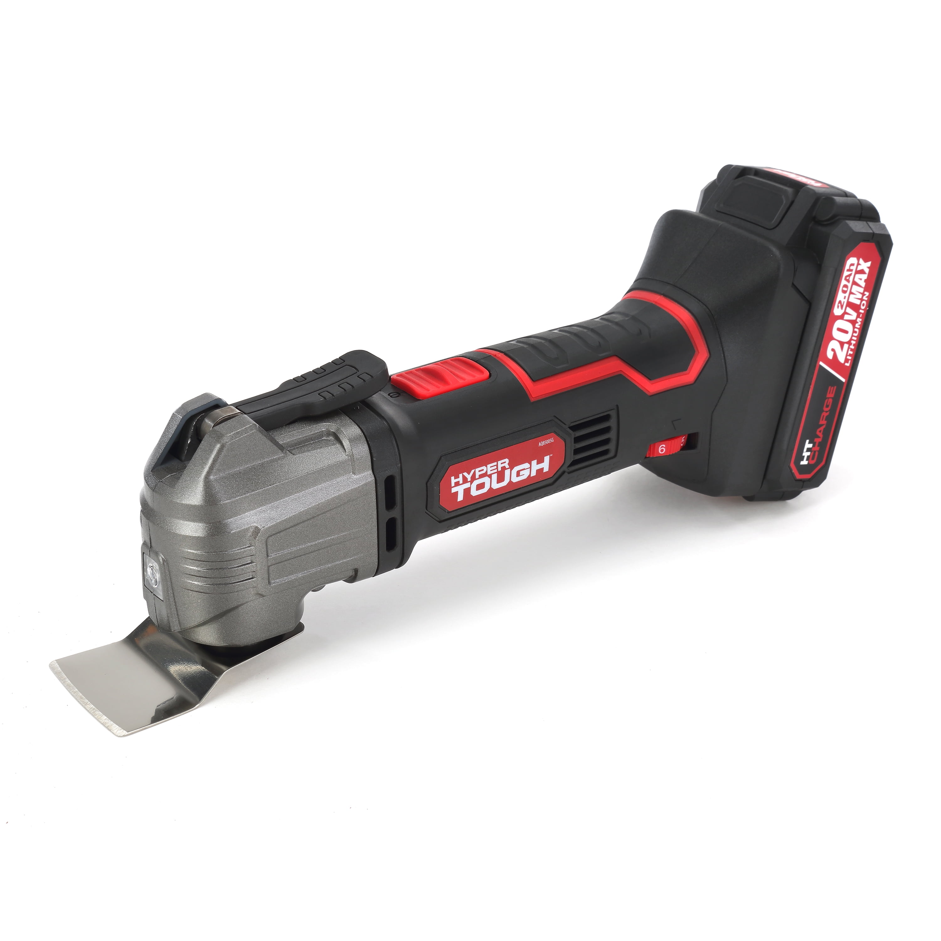Hyper Tough 20V Max Lithium-Ion Oscillating Power Tool with 2.0 Amp ...