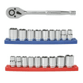 Hyper Tough 21-Piece 1/2 Inch Drive Ratchet and Socket Set with Chrome Vanadium Steel - Walmart.com