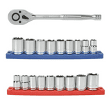 Hyper Tough 21-Piece 1/2 Inch Drive Ratchet and Socket Set with Chrome ...