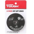 Hyper Tough 3 inch Aluminum Cut-off Discs Set 5 Pack for Steel and ...