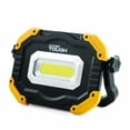 Hyper Tough 2500 Lumen LED Rechargeable Work Light, Yellow, Black ...