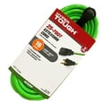 Hyper Tough 25FT 16/3 Outdoor Extension Cord Green 125V 13A Grounded 3 ...