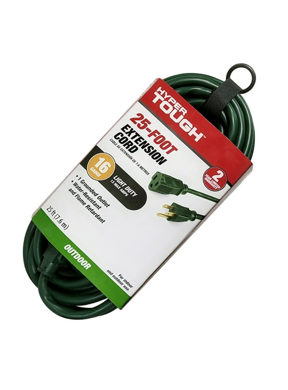 25 ft Extension Cords in Extension Cords by Length - Walmart.com