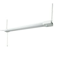 Hyper Tough 4 ft Steel, 5000 Lumen LED Shop Light, Grey - Walmart.com