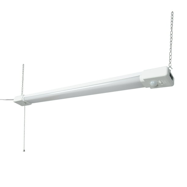 Hyper Tough 3-FT 4500-Lumen Integrated LED Shop Light, Slim Design ...