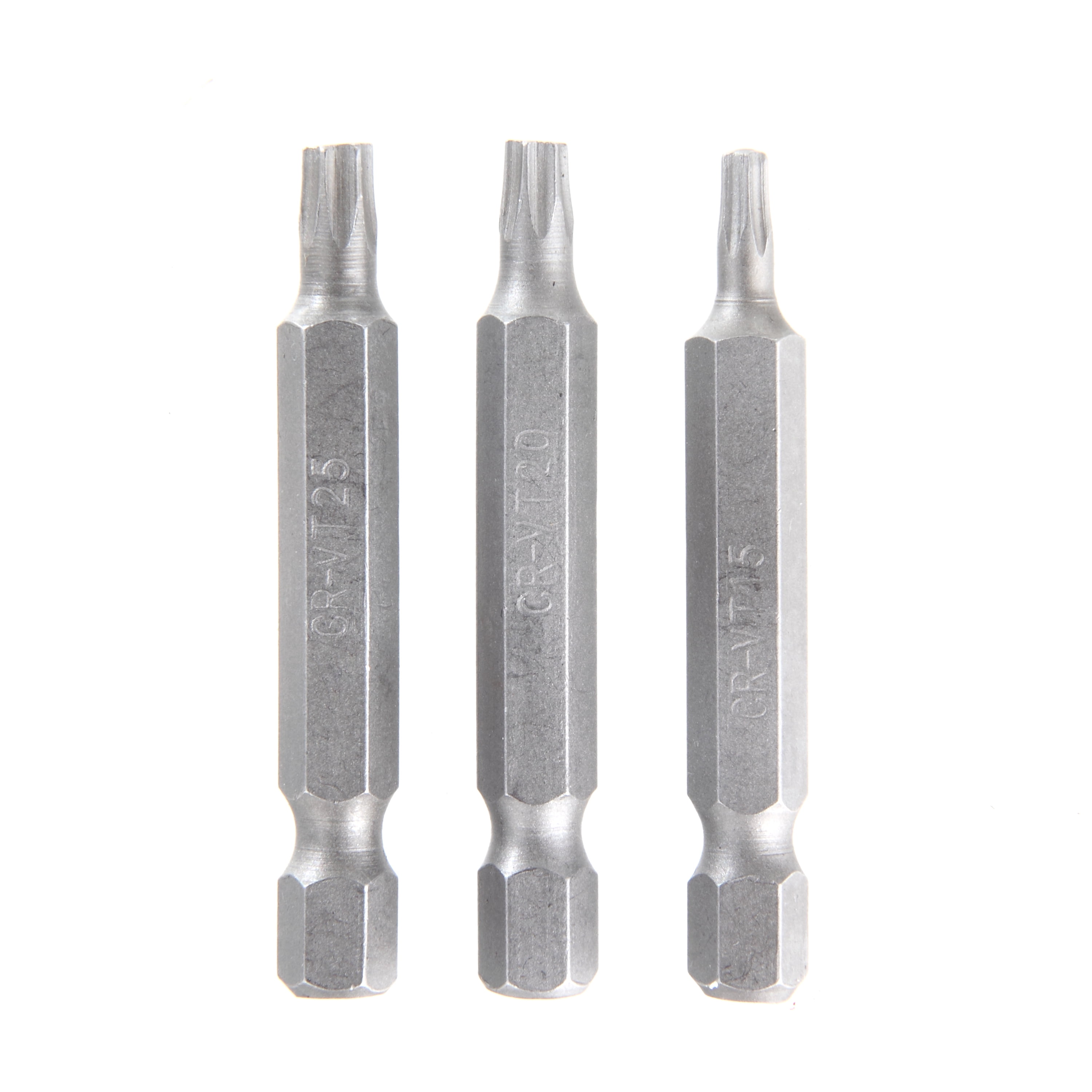 Hyper Tough 3 Pack, 2 inch Star Screw Driver Bits Set, AU20066K ...
