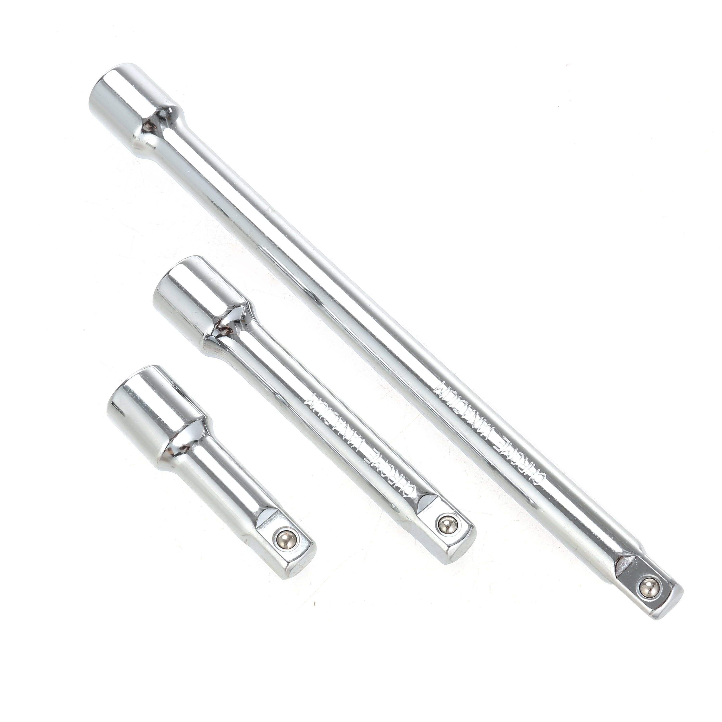 Hyper Tough 3 Piece 3/8 inch Socket Extension Bars 8UC0002A - Walmart.com