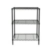 Hyper Tough 4 Tier Wire Shelf Unit, Black, 1400 lb. Capacity - Walmart.com