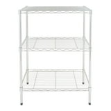 Free Shipping! Hyper Tough Steel Wire Shelving Rack, 3-Tier, Chrome ...