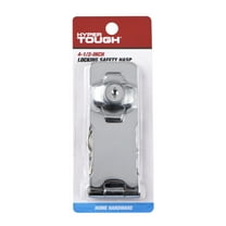 Heavy Duty Door Hasp with Turning Padlock Eye Mount, Stainless Steel ...